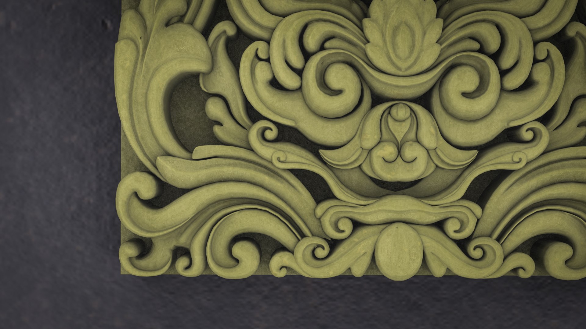 Carved 06MM Stone Inscriptions 3D - TurboSquid 2103316