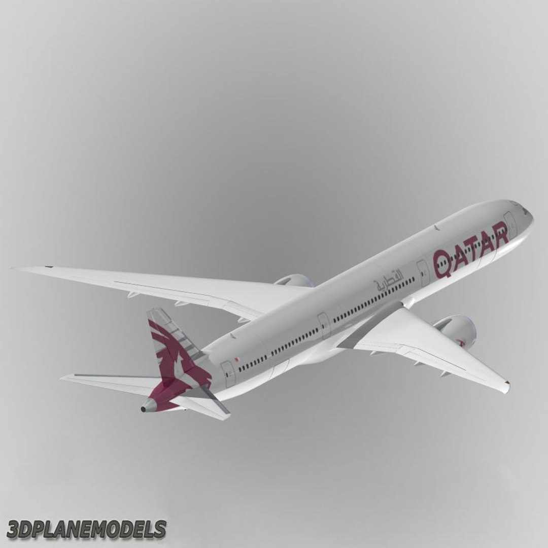 3d B787-10 Qatar Airways 787-10