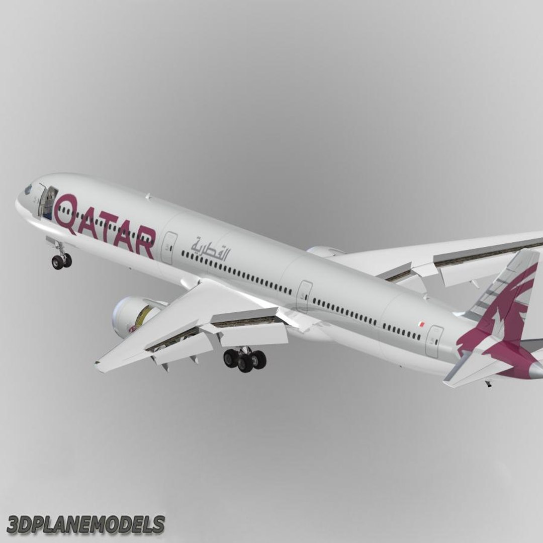 3d B787-10 Qatar Airways 787-10