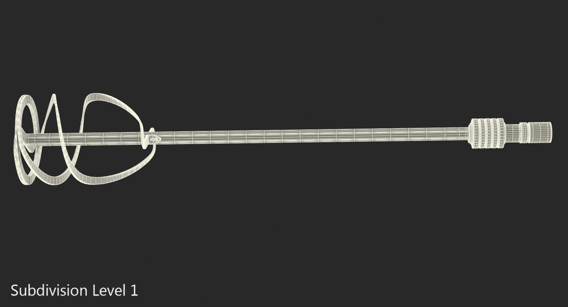 Mixing Paddle 3D Model - TurboSquid 1280208
