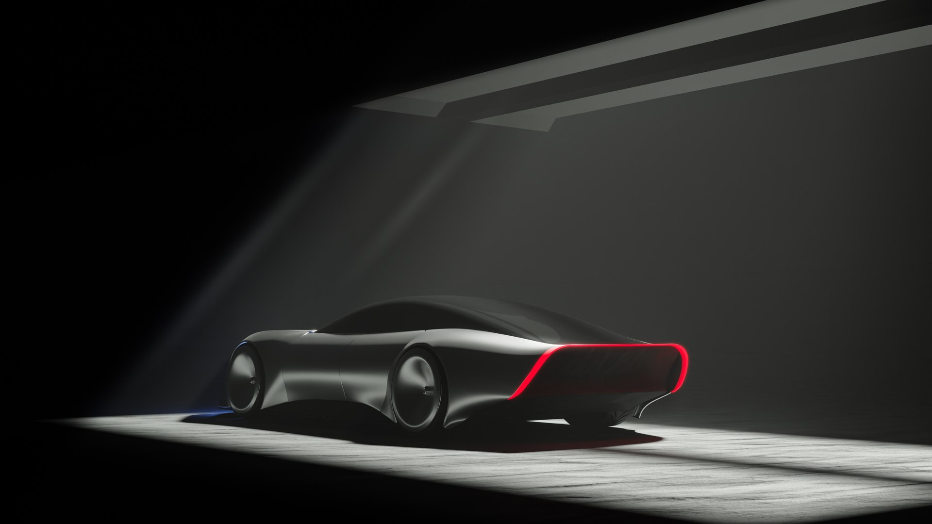 3D Aerodynamic Concept Car generic - TurboSquid 2017139