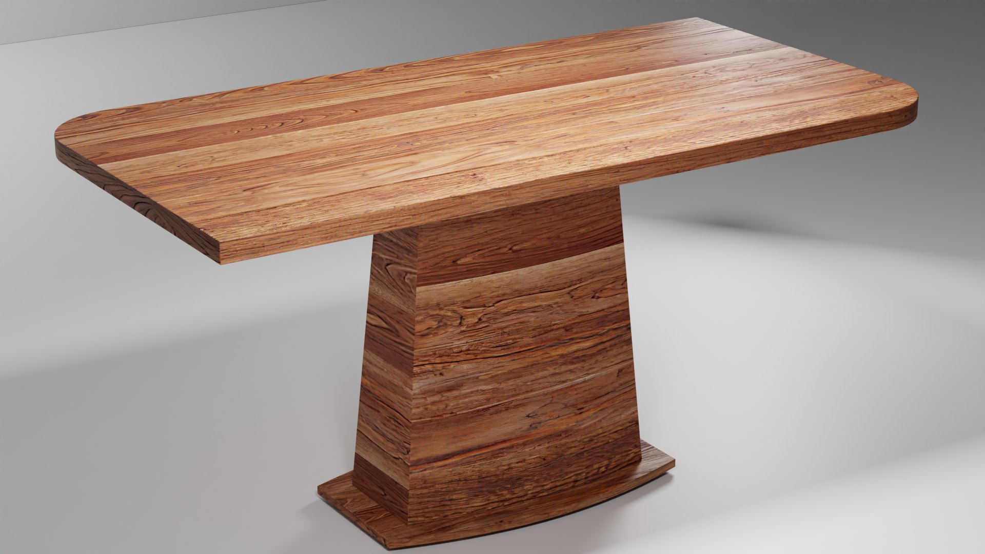 3D C corner table model - TurboSquid 2104740