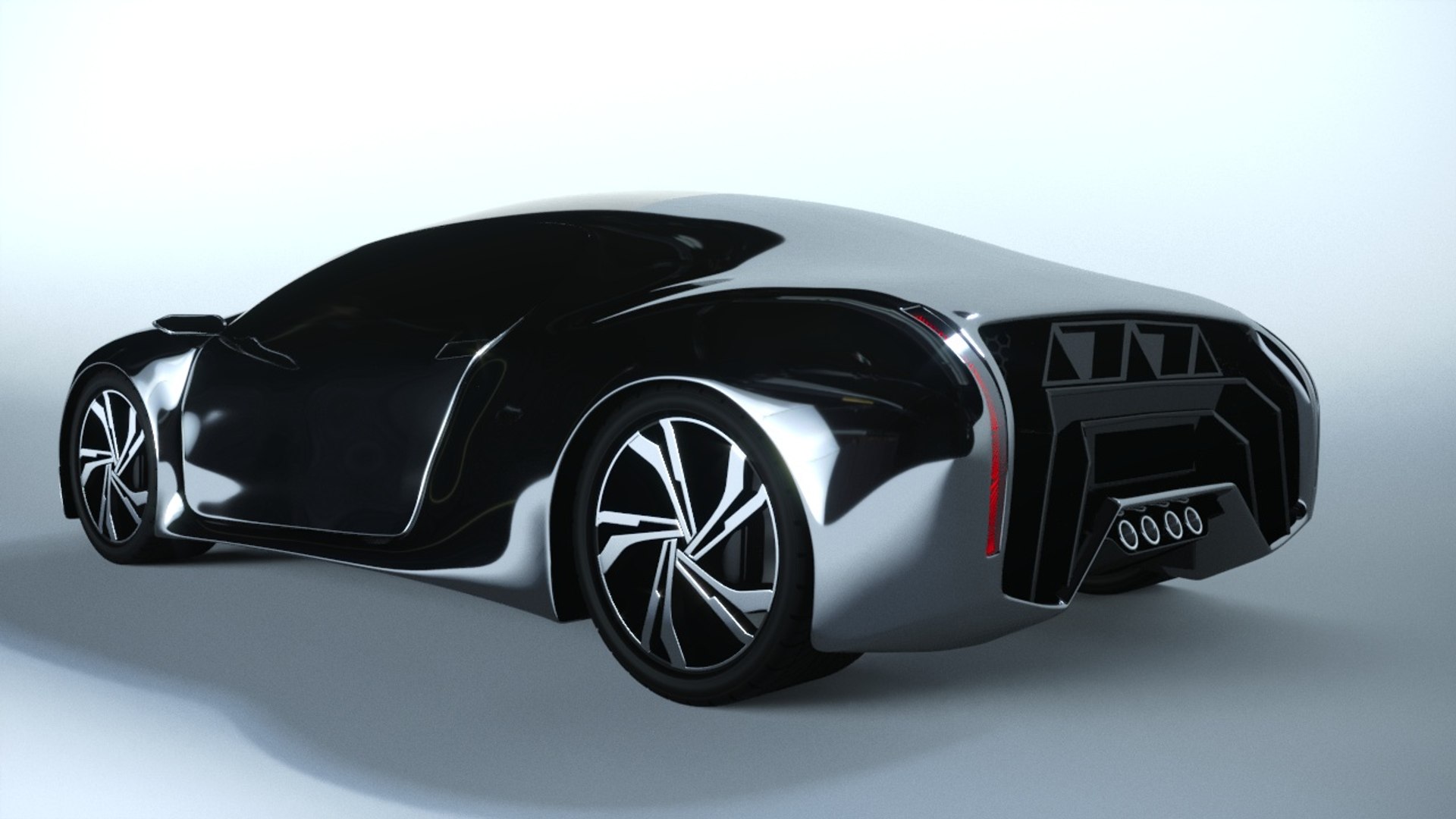 Concept Supercar Model - TurboSquid 1274368