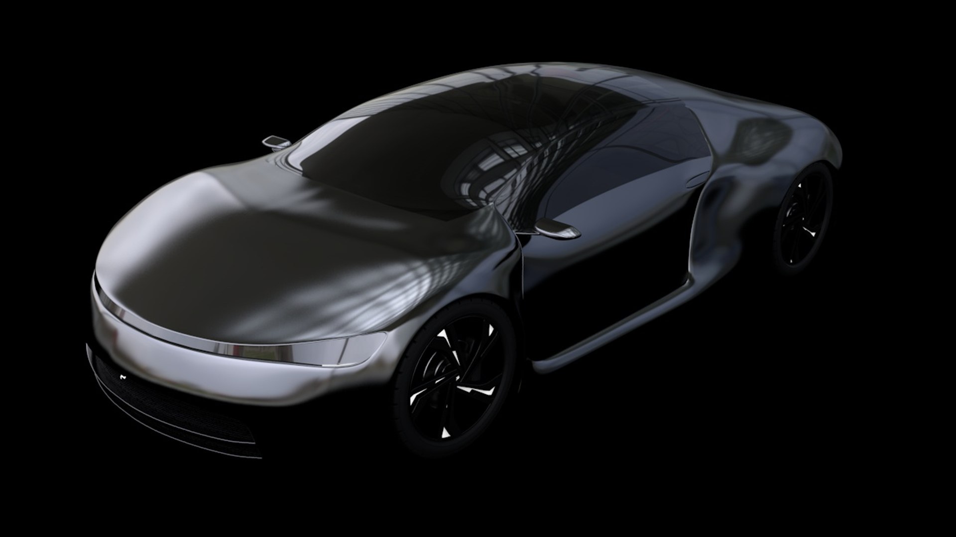 Concept Supercar Model - TurboSquid 1274368