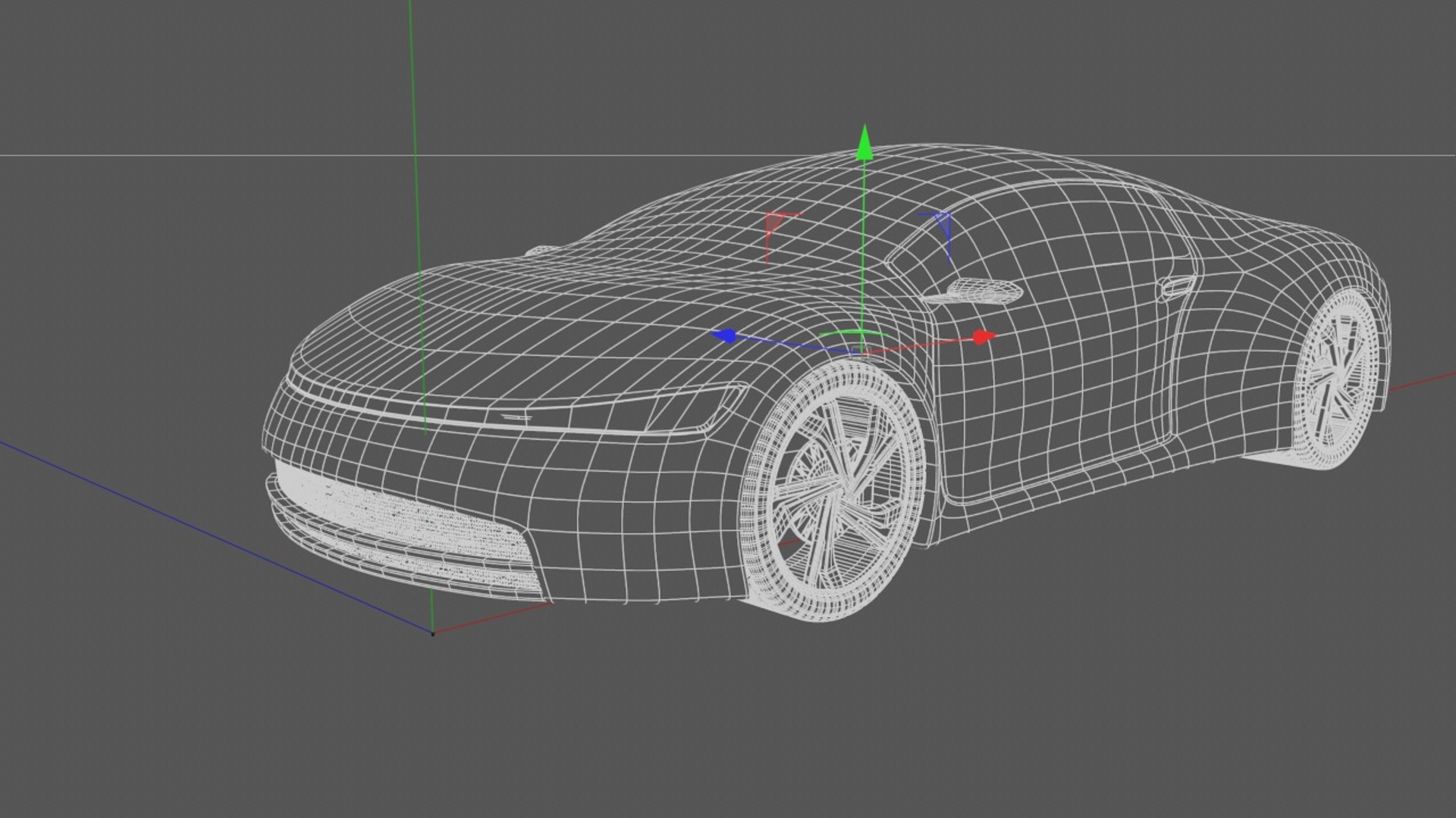 Concept Supercar Model - TurboSquid 1274368