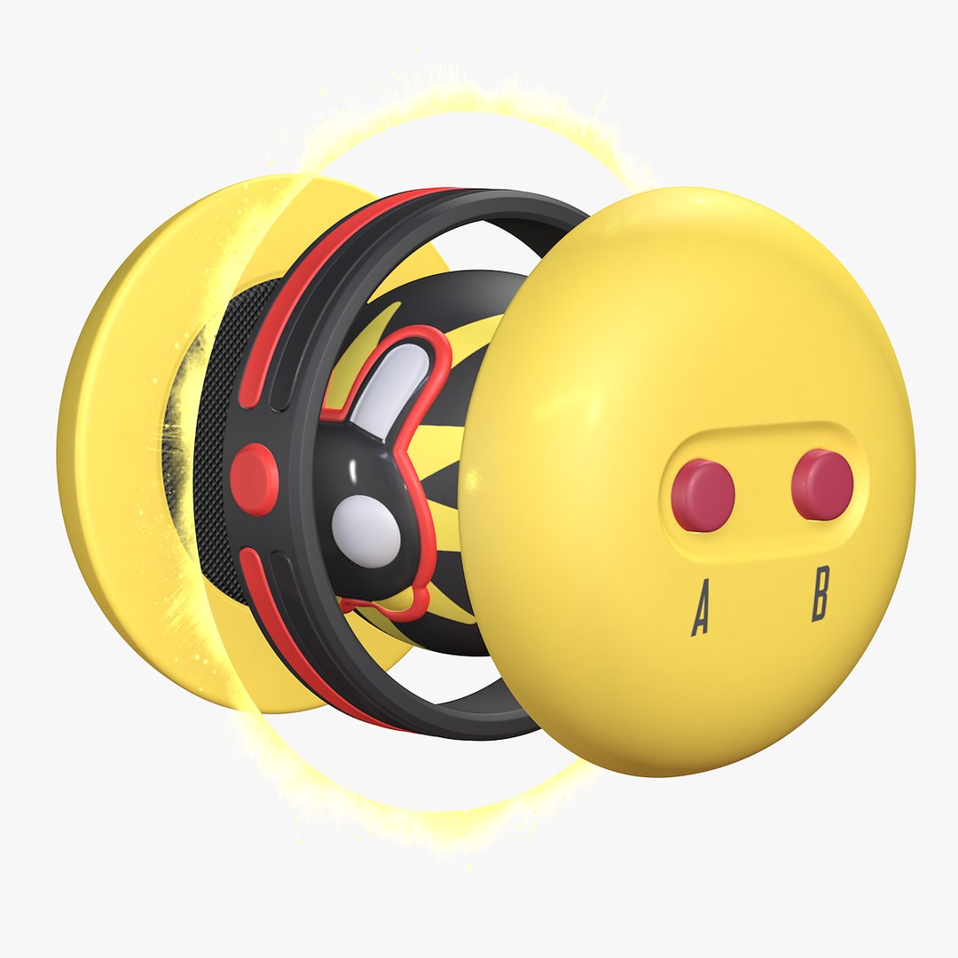 Bworbs Slam-Held Luigi Weapon Mario Rabbids Kingdom Battle 3D ...