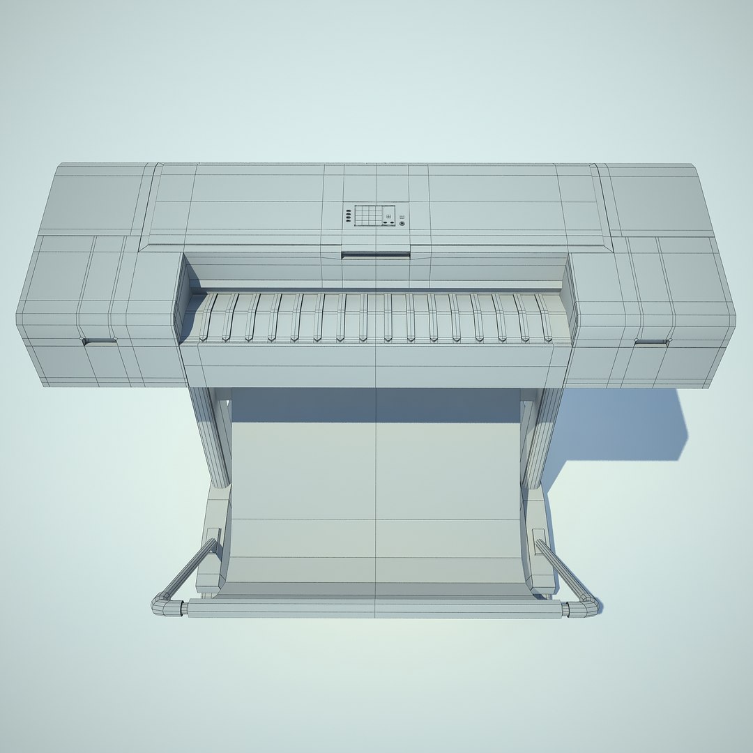3d Model Printer Hp Designjet
