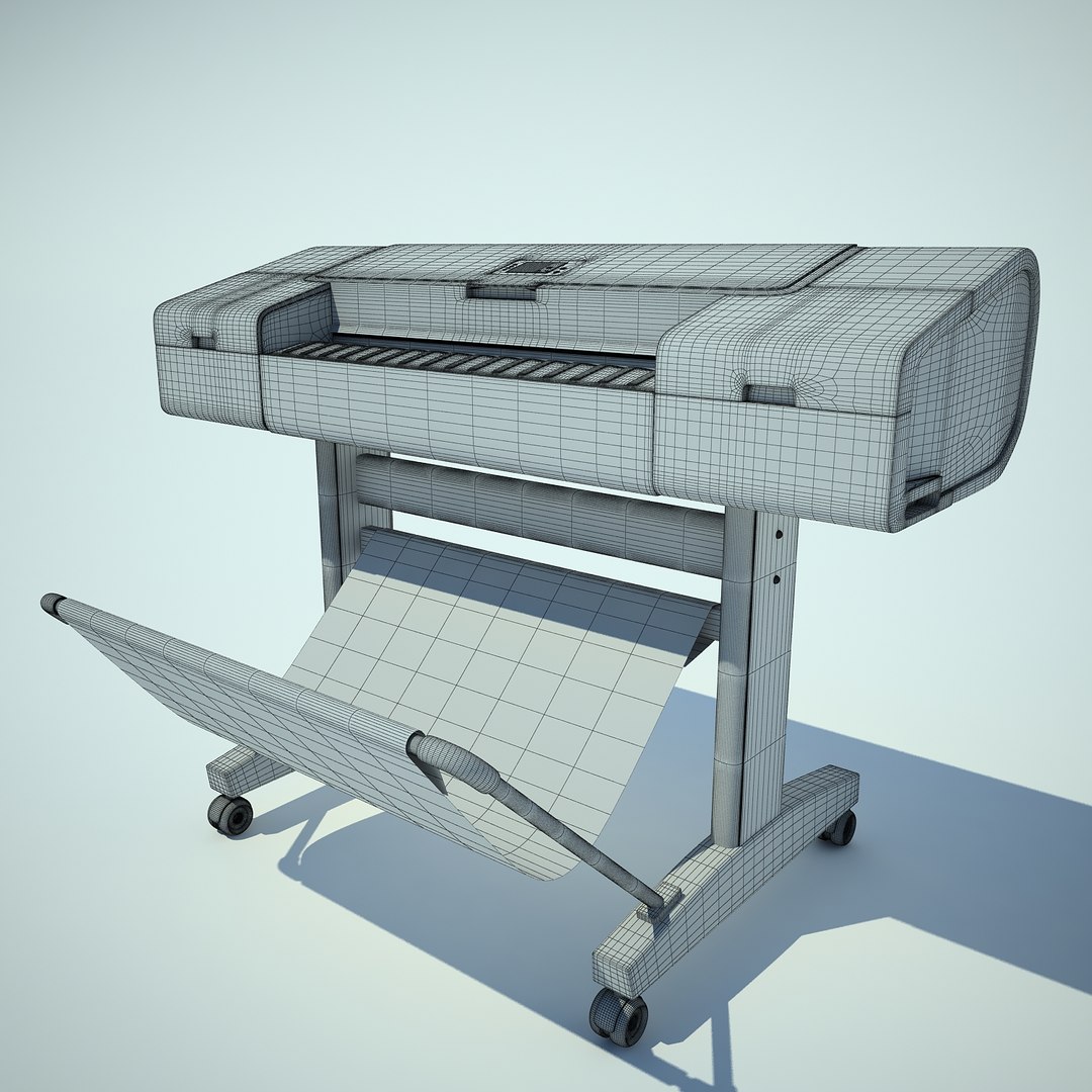 3d Model Printer Hp Designjet