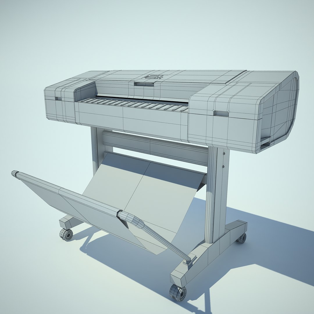 3d Model Printer Hp Designjet