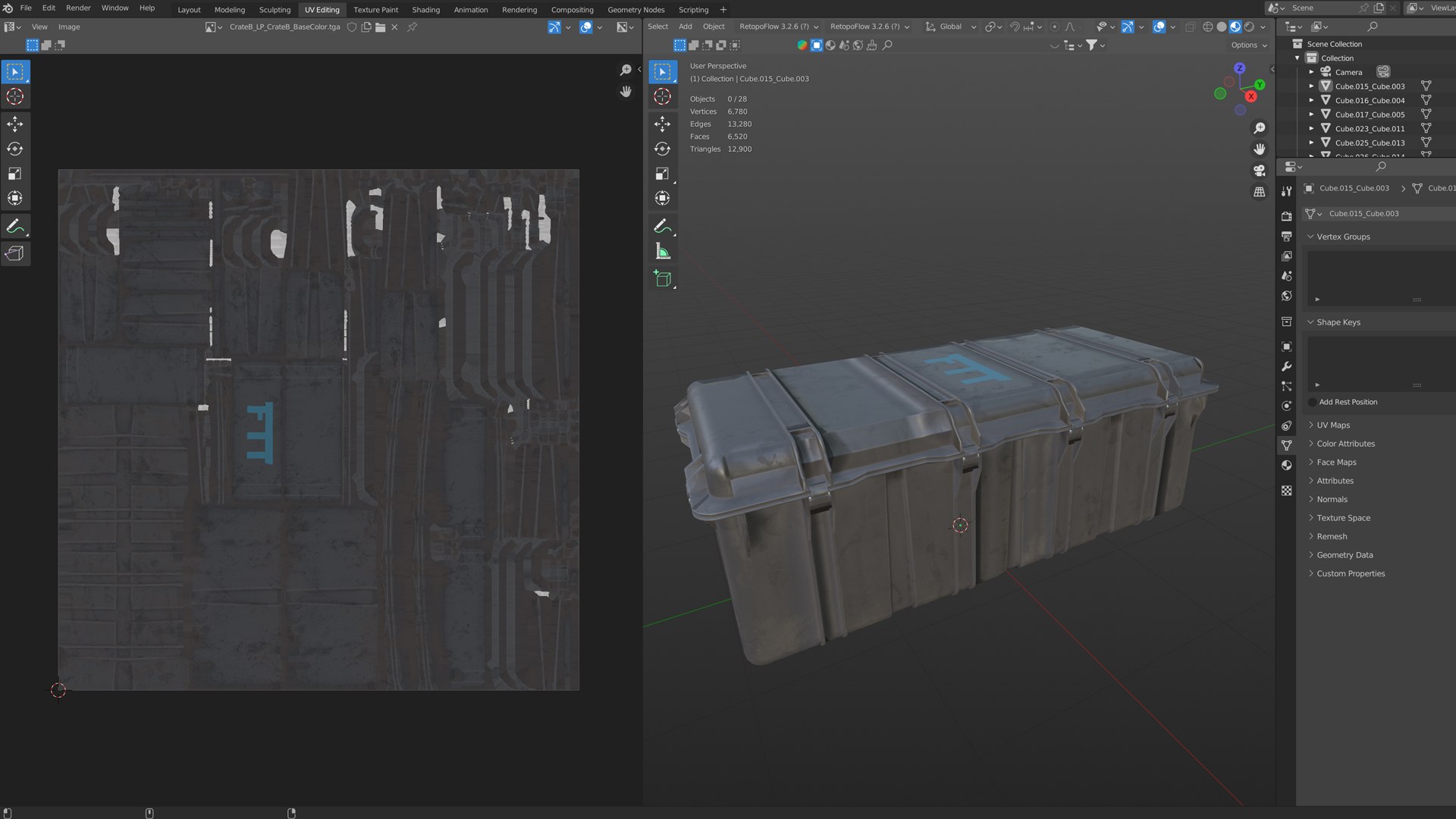 3D Military Crate B FTT - TurboSquid 2043957