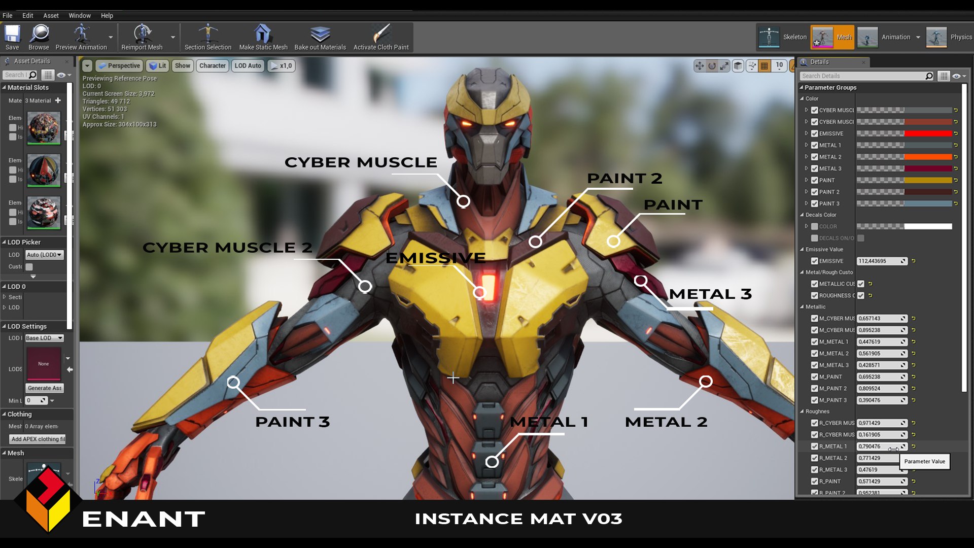 3D SCI-FI CYBER ROBOT 03 - TurboSquid 2403780