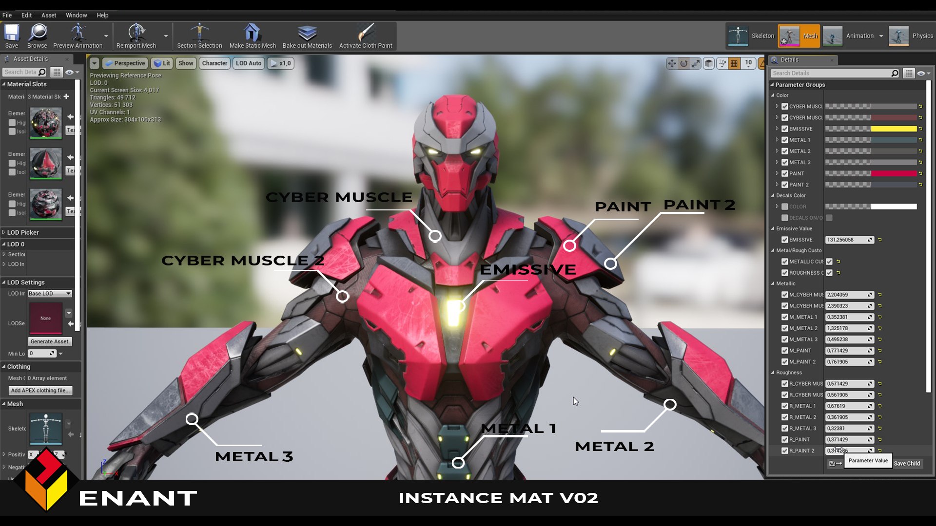 3D SCI-FI CYBER ROBOT 03 - TurboSquid 2403780