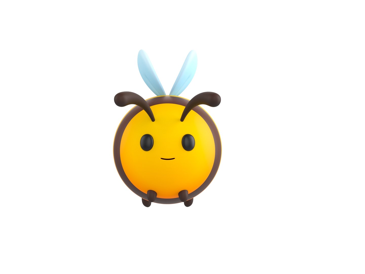 3D Model Character202 Bee - TurboSquid 2013281