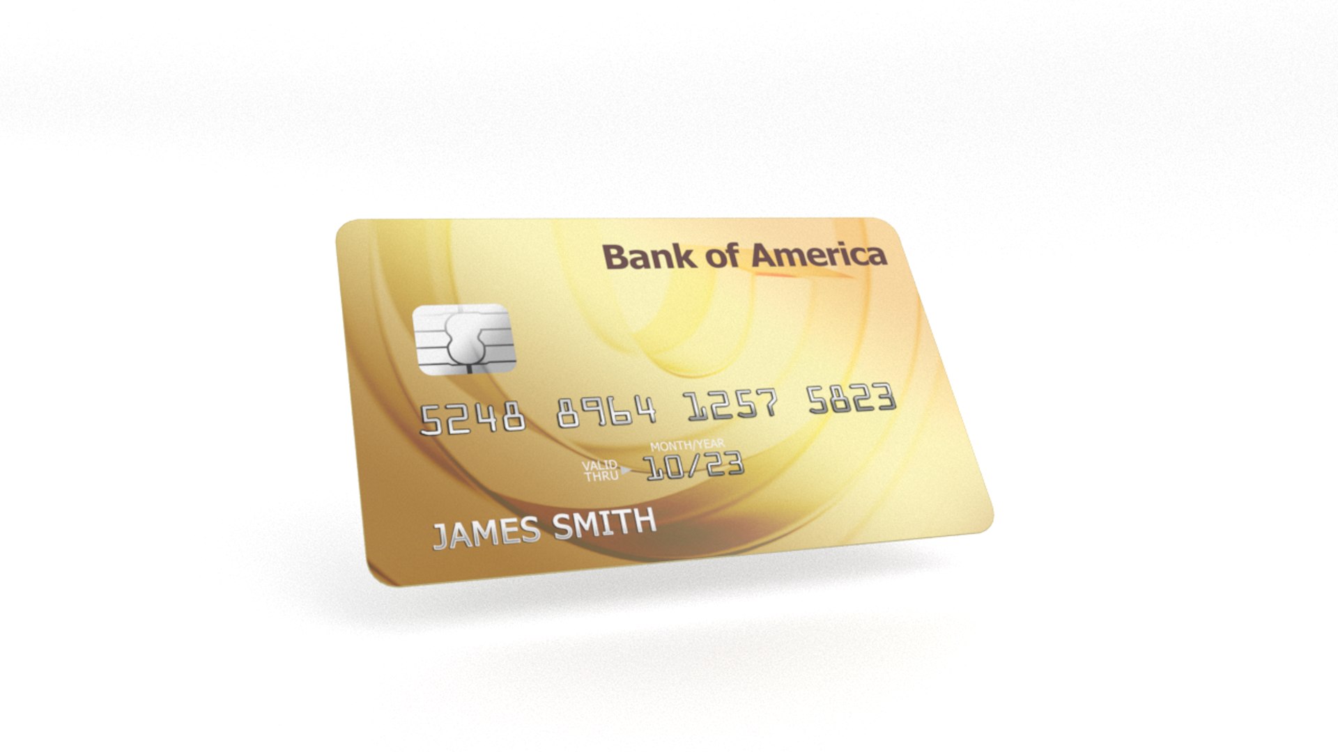 Credit Card 3D Model - TurboSquid 1288577