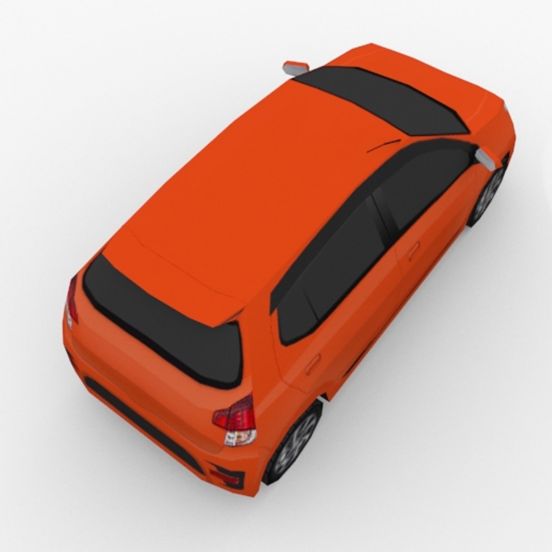 Hatch city car 3D model - TurboSquid 1466902