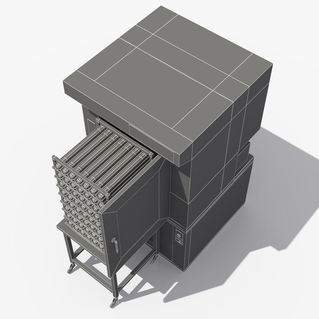 3d Model Rack Oven
