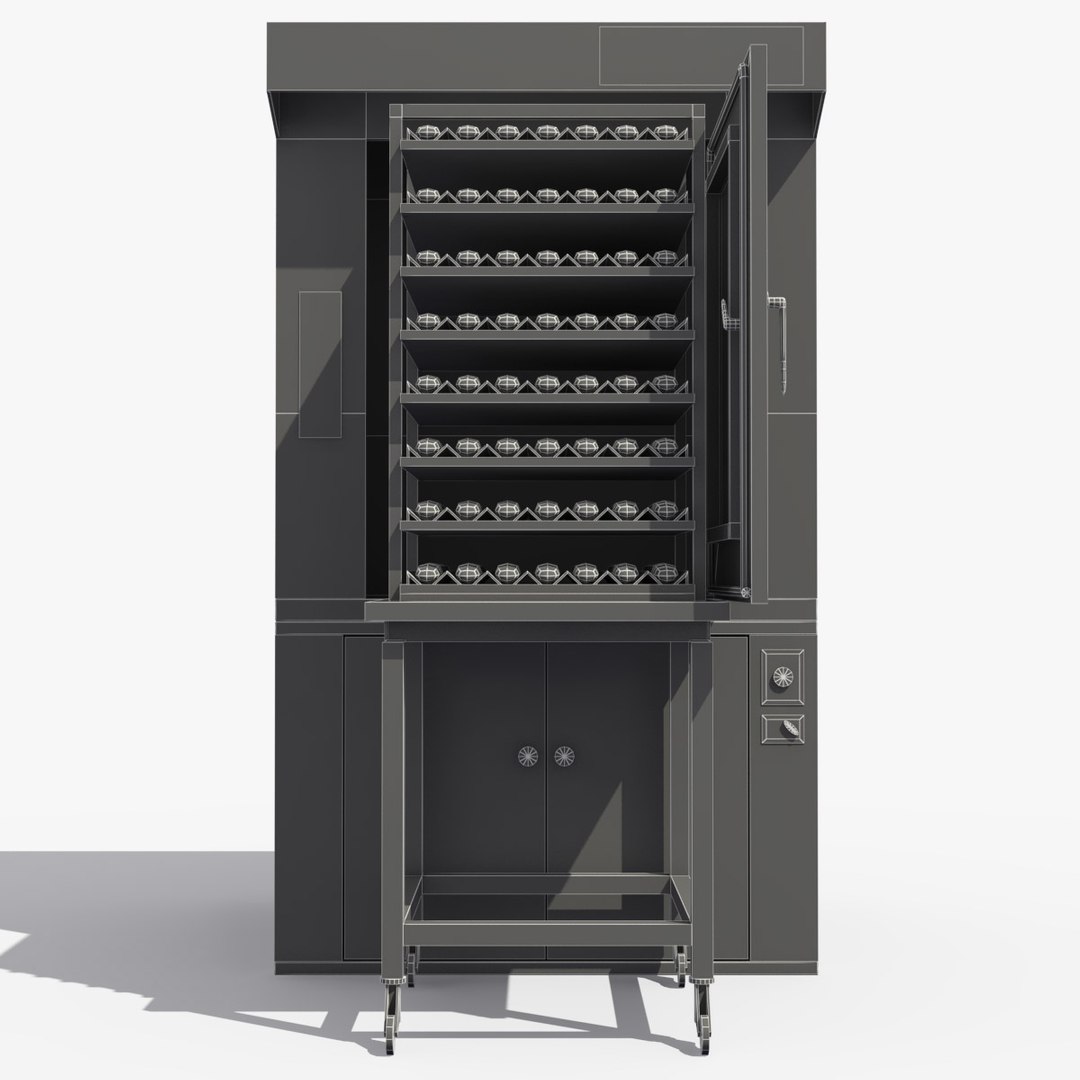 3d Model Rack Oven