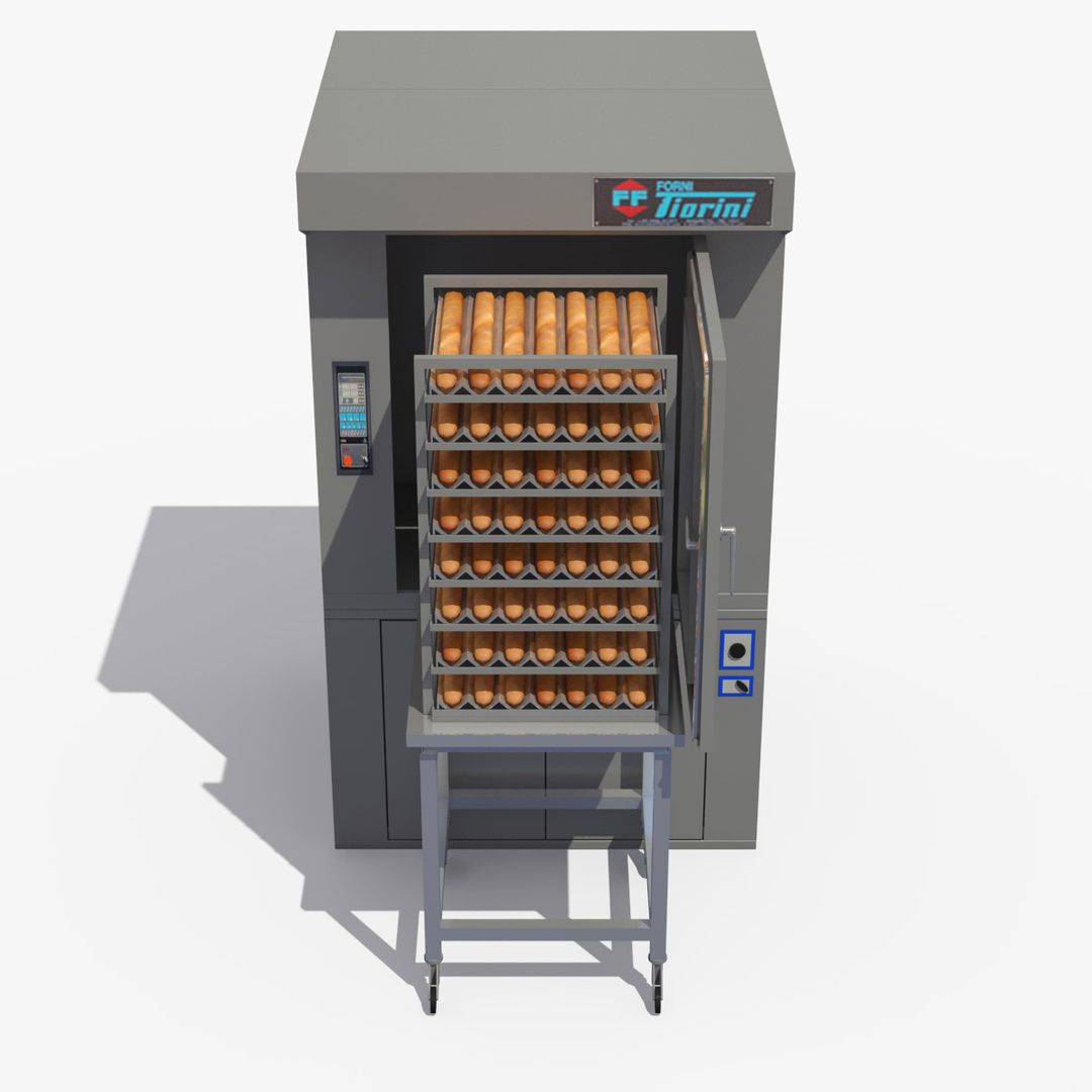 3d Model Rack Oven