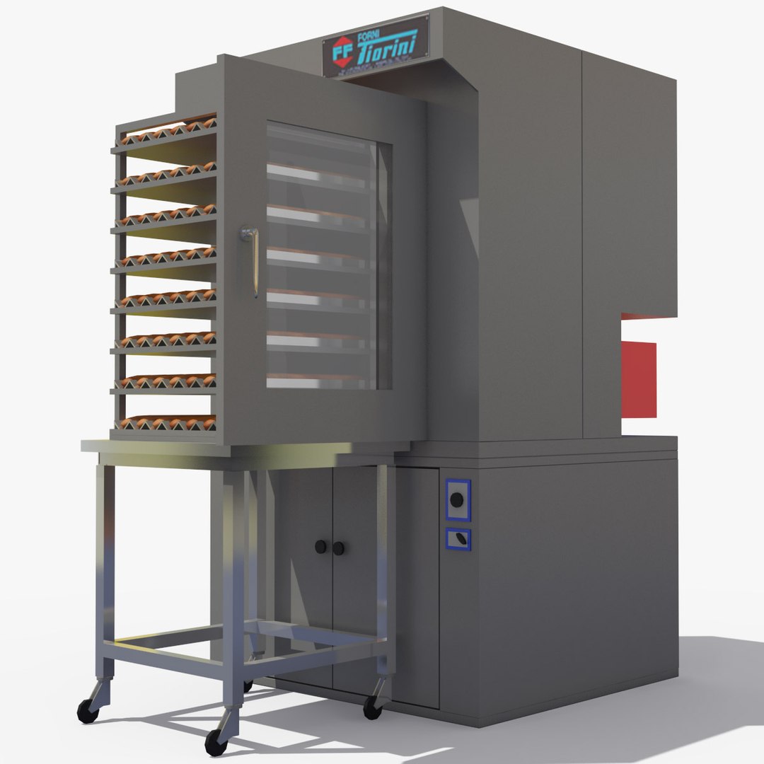 3d Model Rack Oven