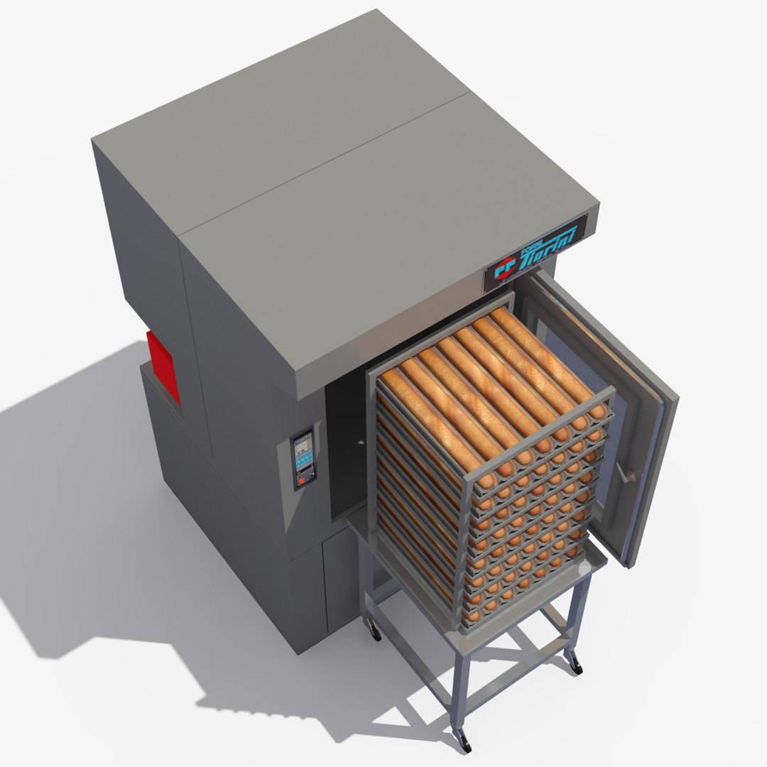 3d Model Rack Oven