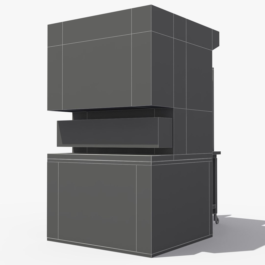 3d Model Rack Oven
