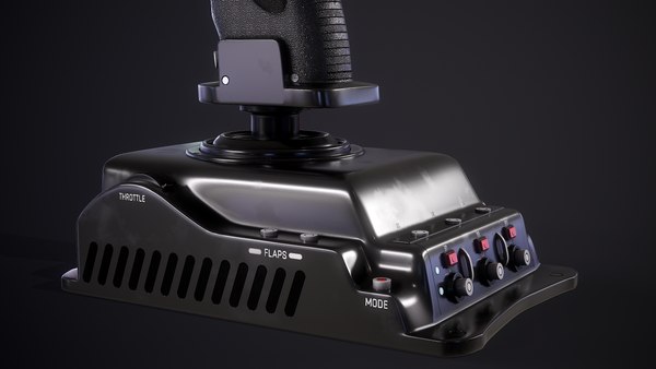 modelo 3d Joystick de avión Gladiador - TurboSquid 1663776