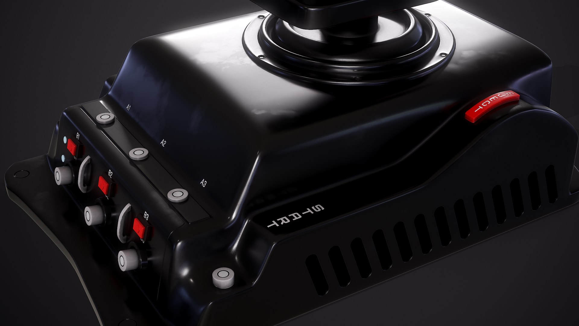 Gladiator aircraft joystick 3D - TurboSquid 1663776