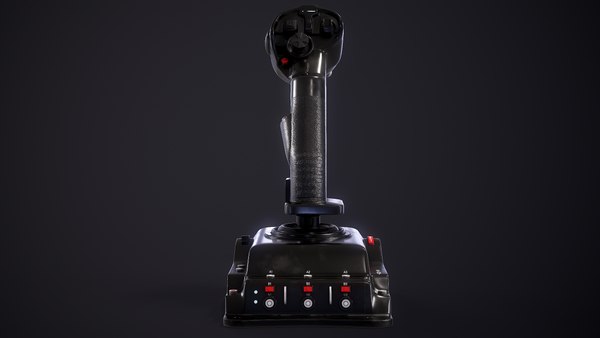 Gladiator aircraft joystick 3D - TurboSquid 1663776
