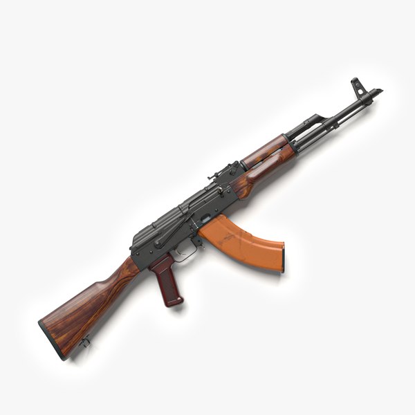 Assault Rifle AKM 1968 3D model - TurboSquid 1983653