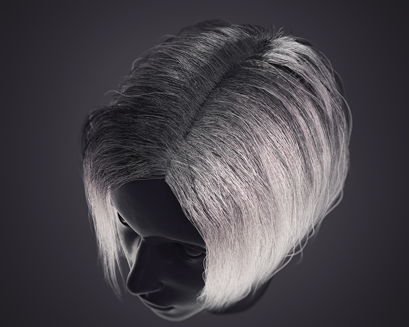 3D Model RealTime Kare Hairstyle 1 Color 3 - TurboSquid 1923909