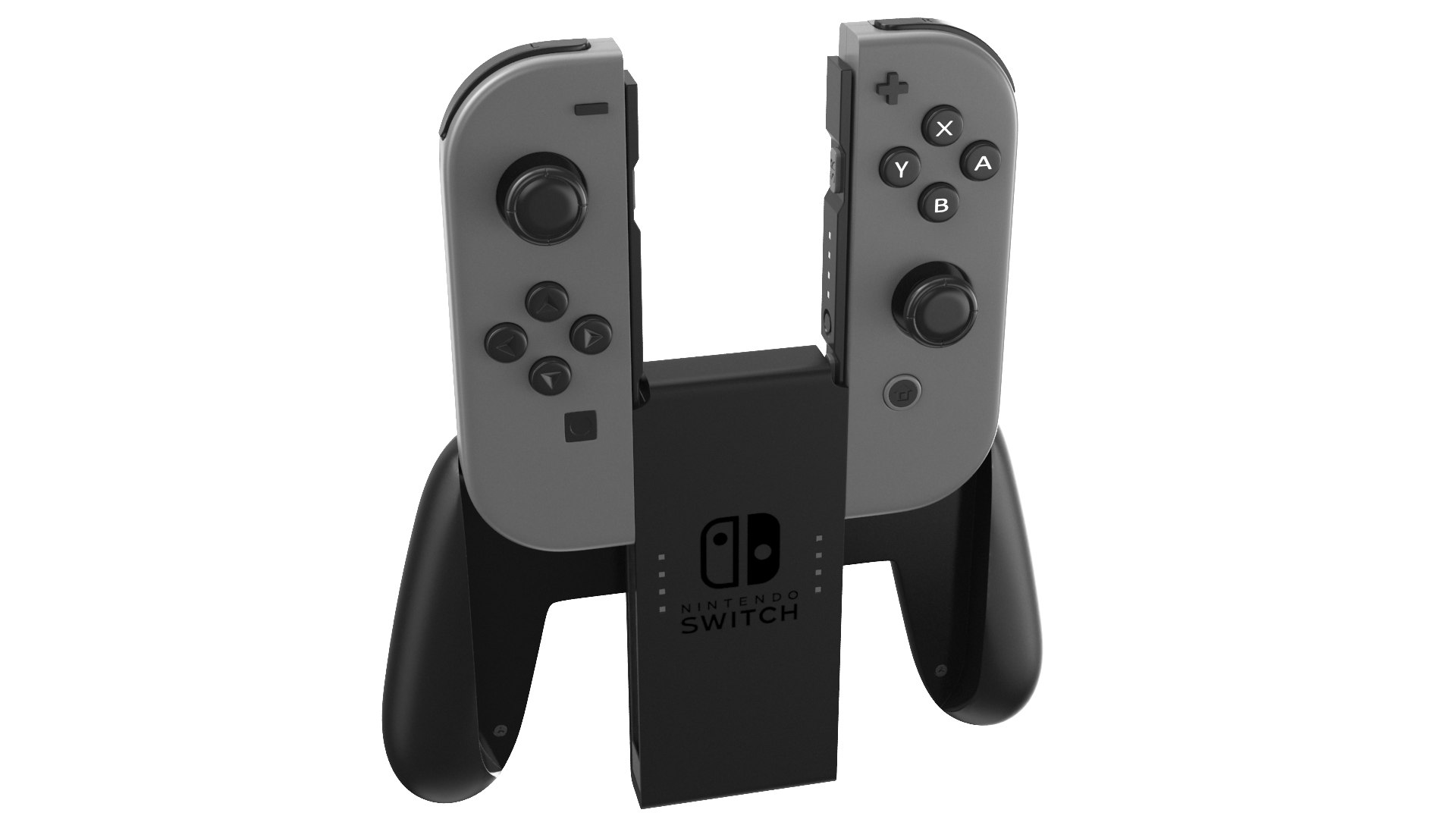 3D Detailed Nintendo Switch Black Controller - TurboSquid 2080970