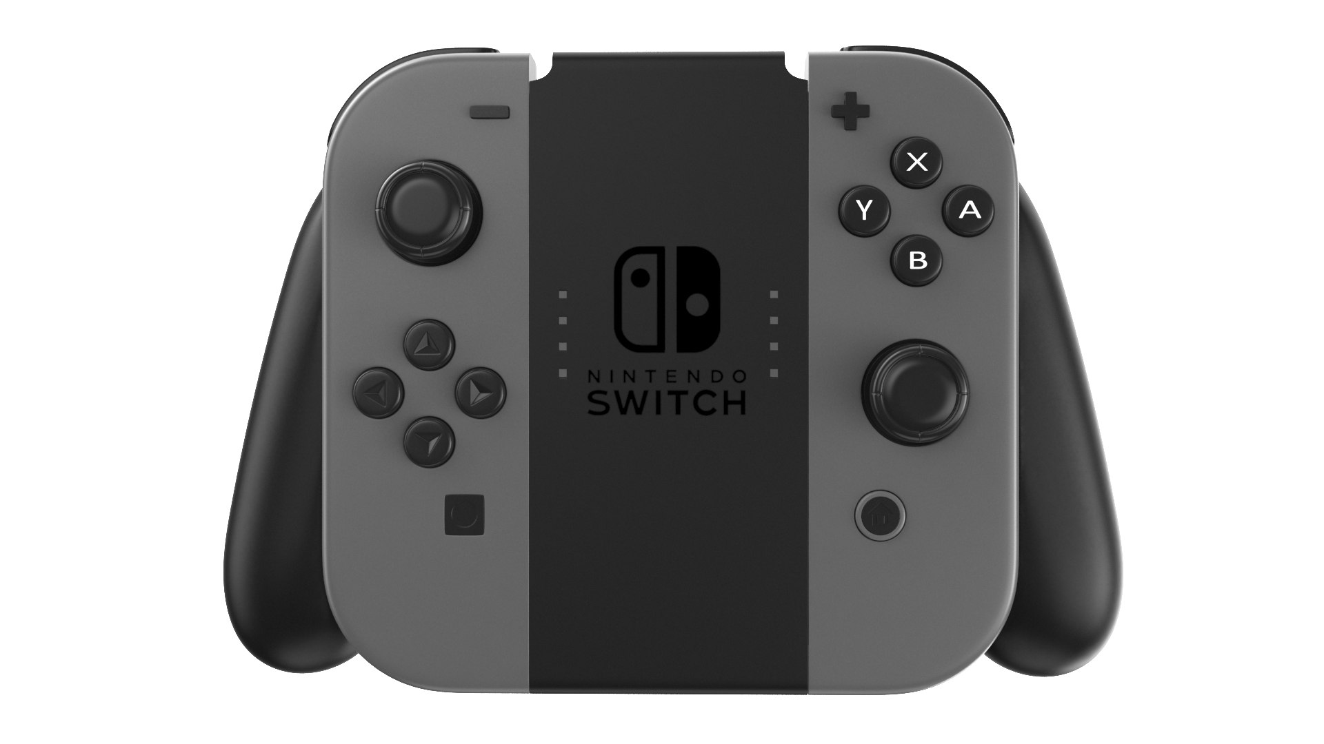 3D Detailed Nintendo Switch Black Controller - TurboSquid 2080970