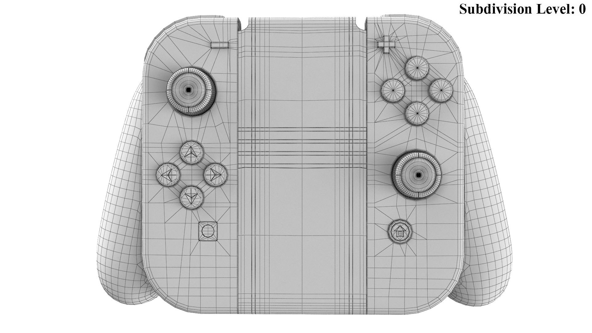3D Detailed Nintendo Switch Black Controller - TurboSquid 2080970