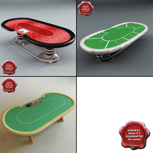 Poker Table 3D Models for Download | TurboSquid