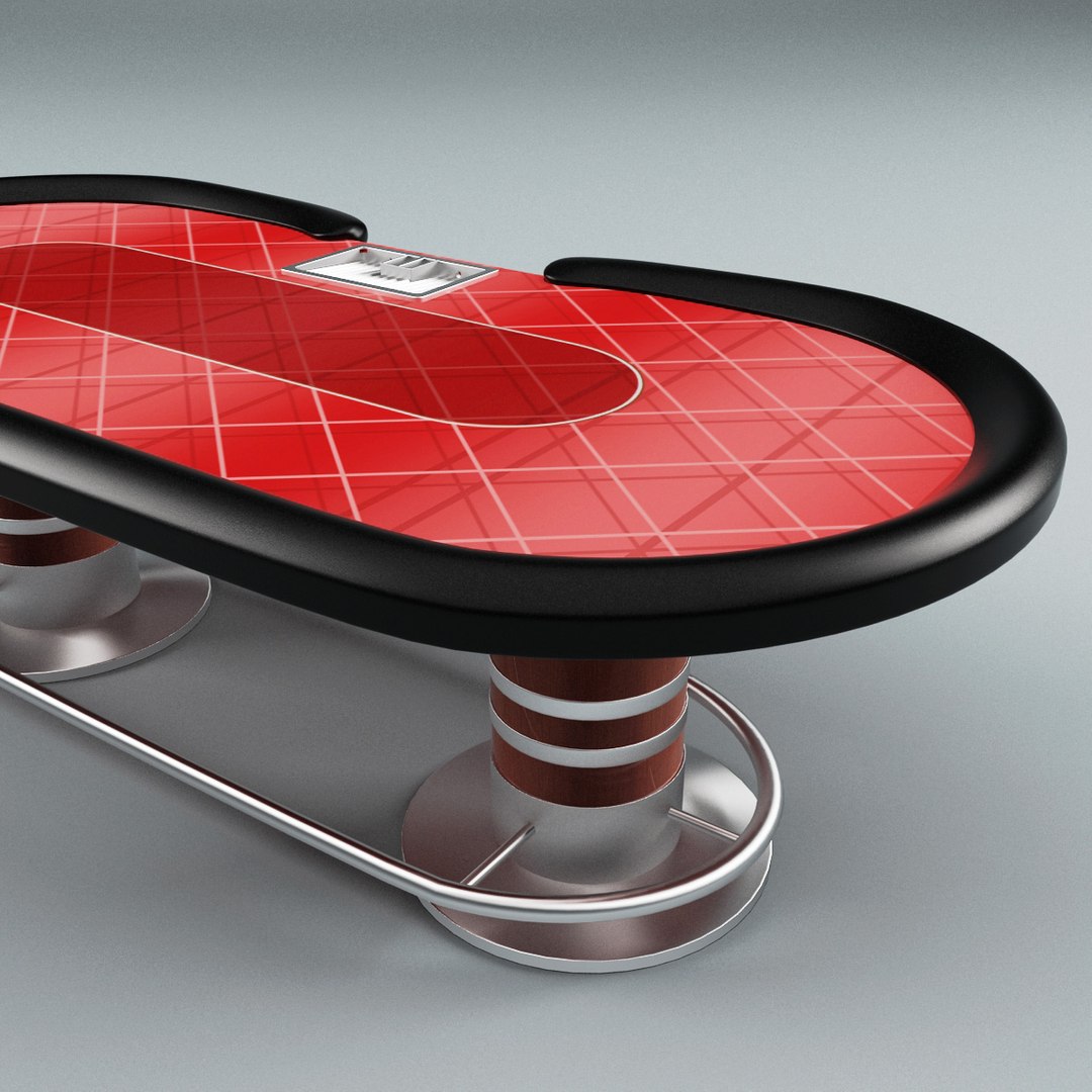 3d Model Poker Tables