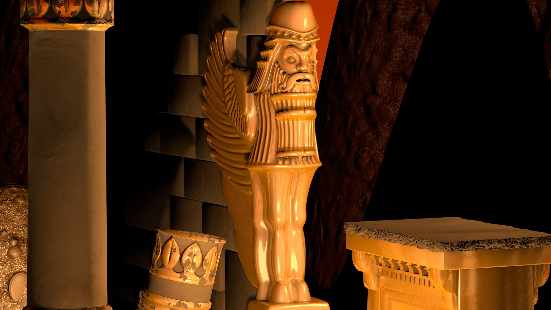 Treasure Room 3D Model - TurboSquid 2063623