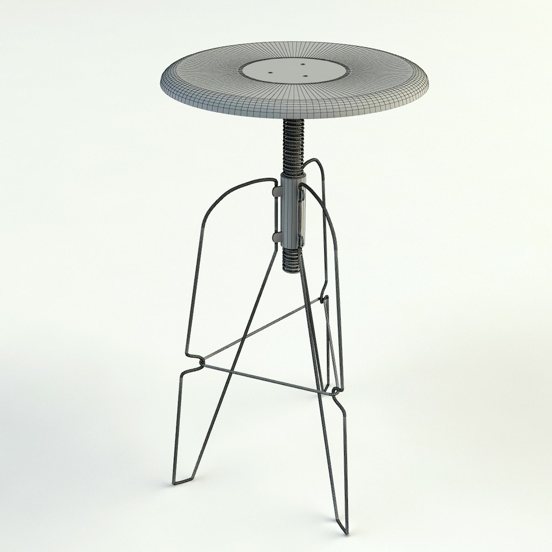 3ds max covey 6 stool