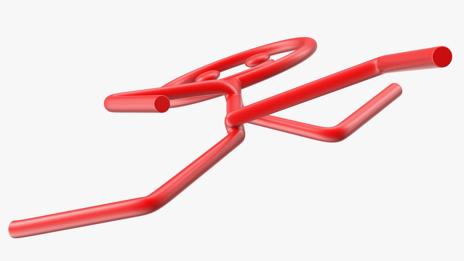 Running Stickman Red 3D Model - TurboSquid 2078111