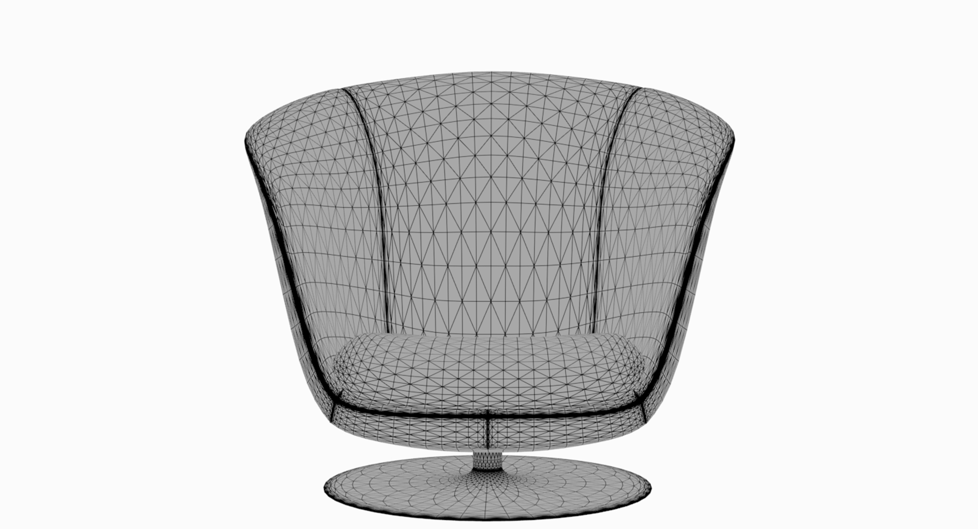 Fabric Chair 3D Model - TurboSquid 1440496
