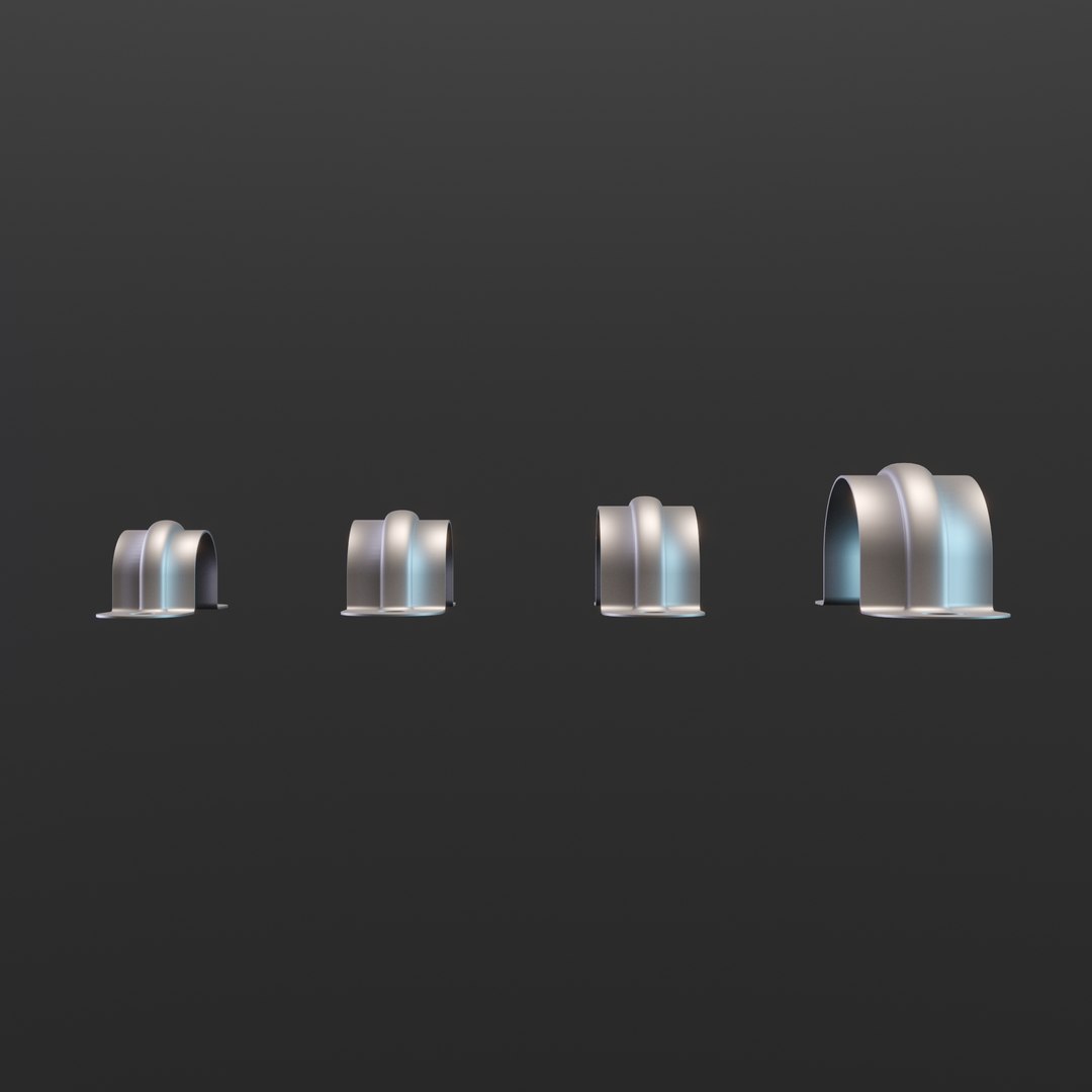 3D Conduit Clamp Strap - TurboSquid 1770548