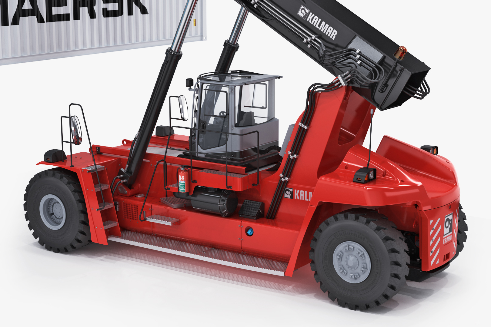 3dsmax reachstacker kalmar