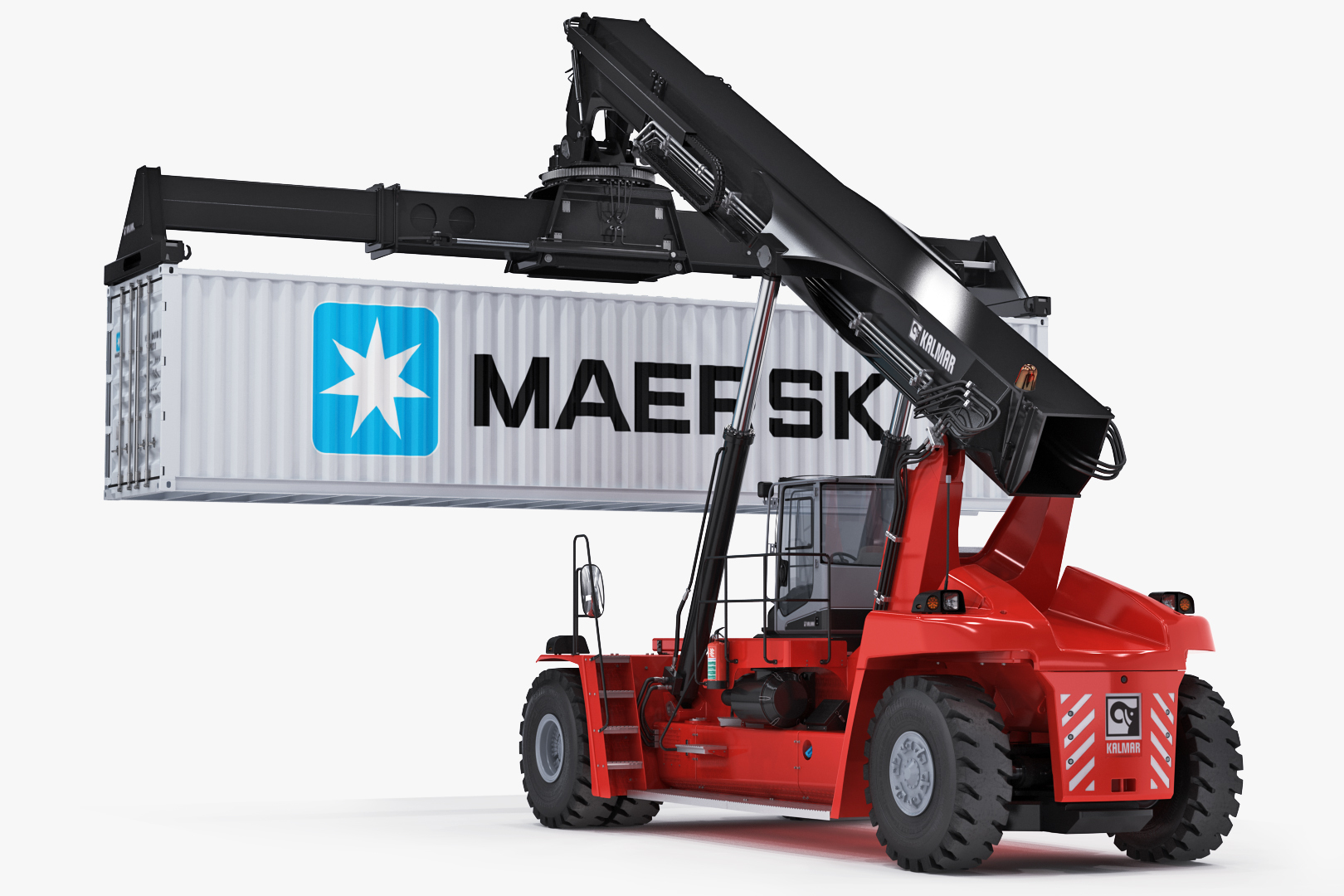 3dsmax reachstacker kalmar