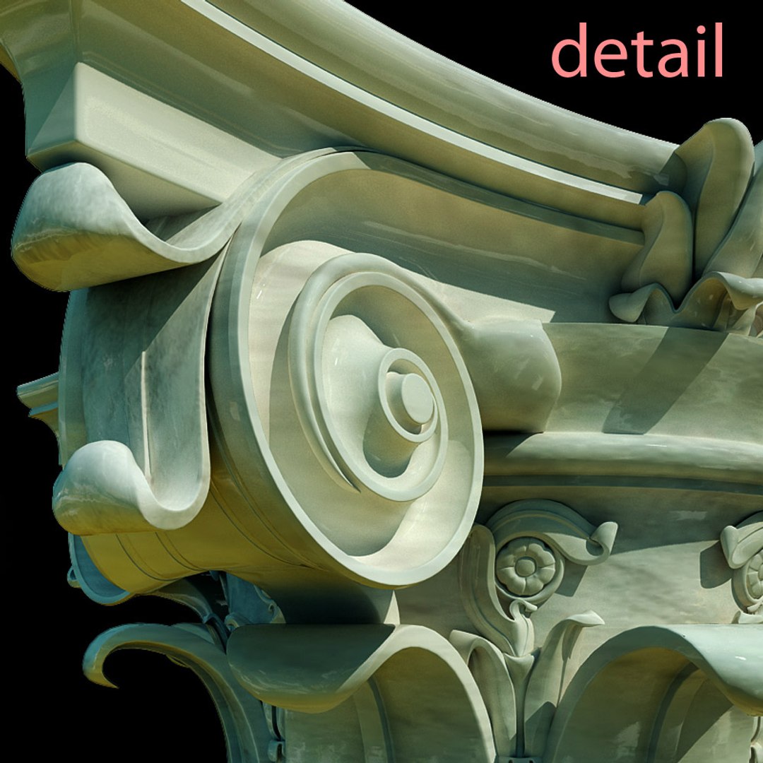 Capital Composite Order 3d Model