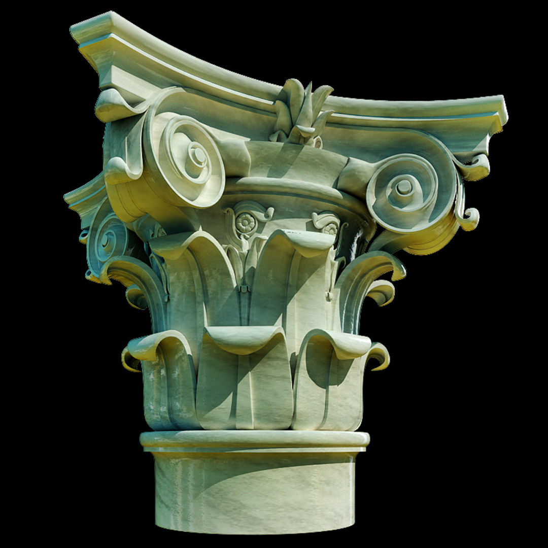 capital composite order 3d model