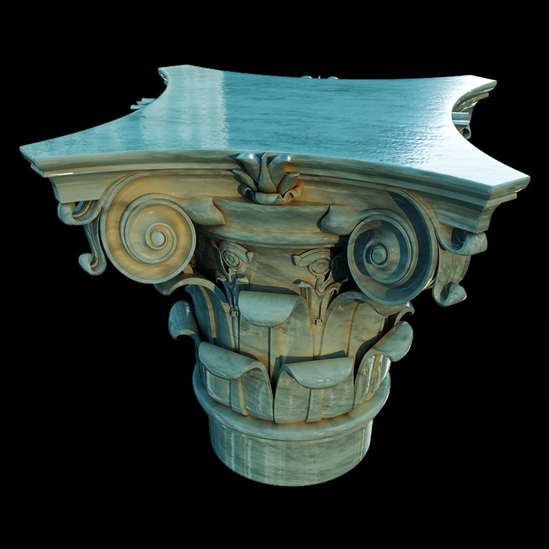 Capital Composite Order 3d Model