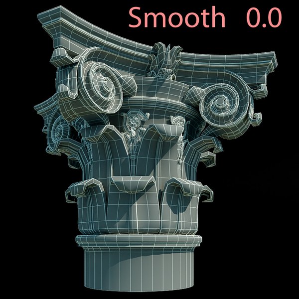 capital composite order 3d model