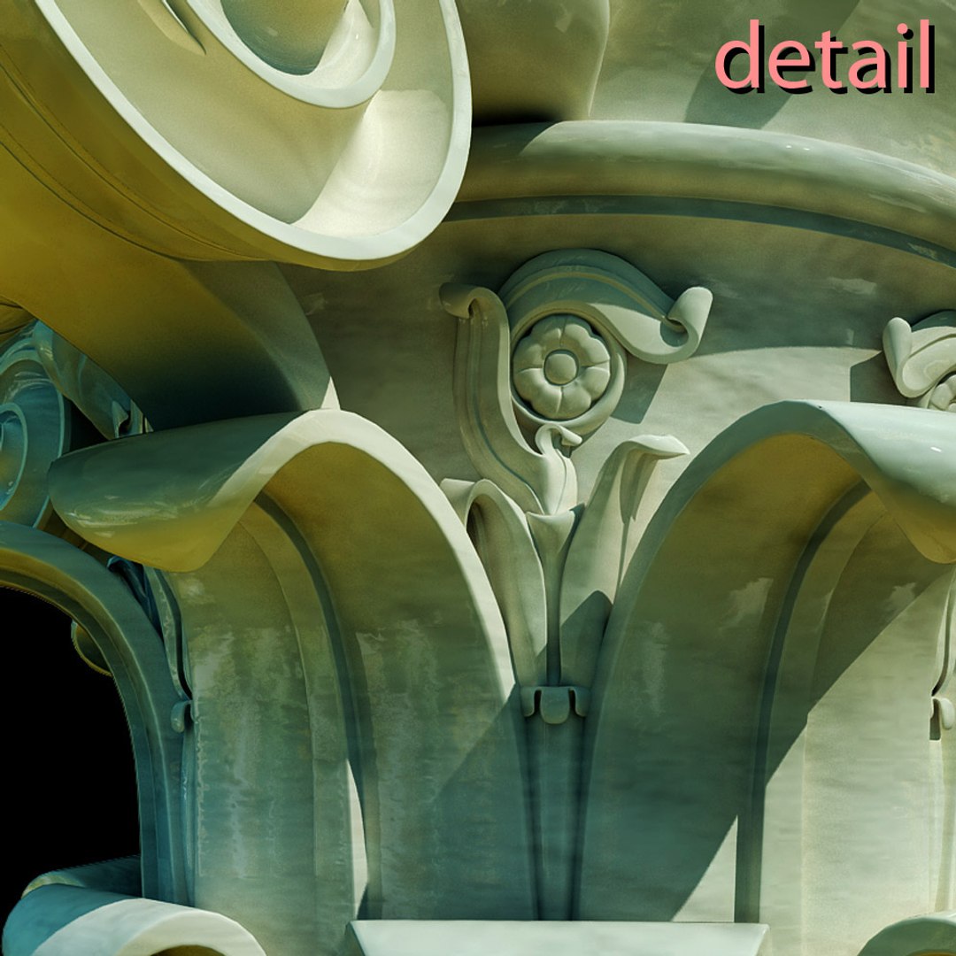 Capital Composite Order 3d Model