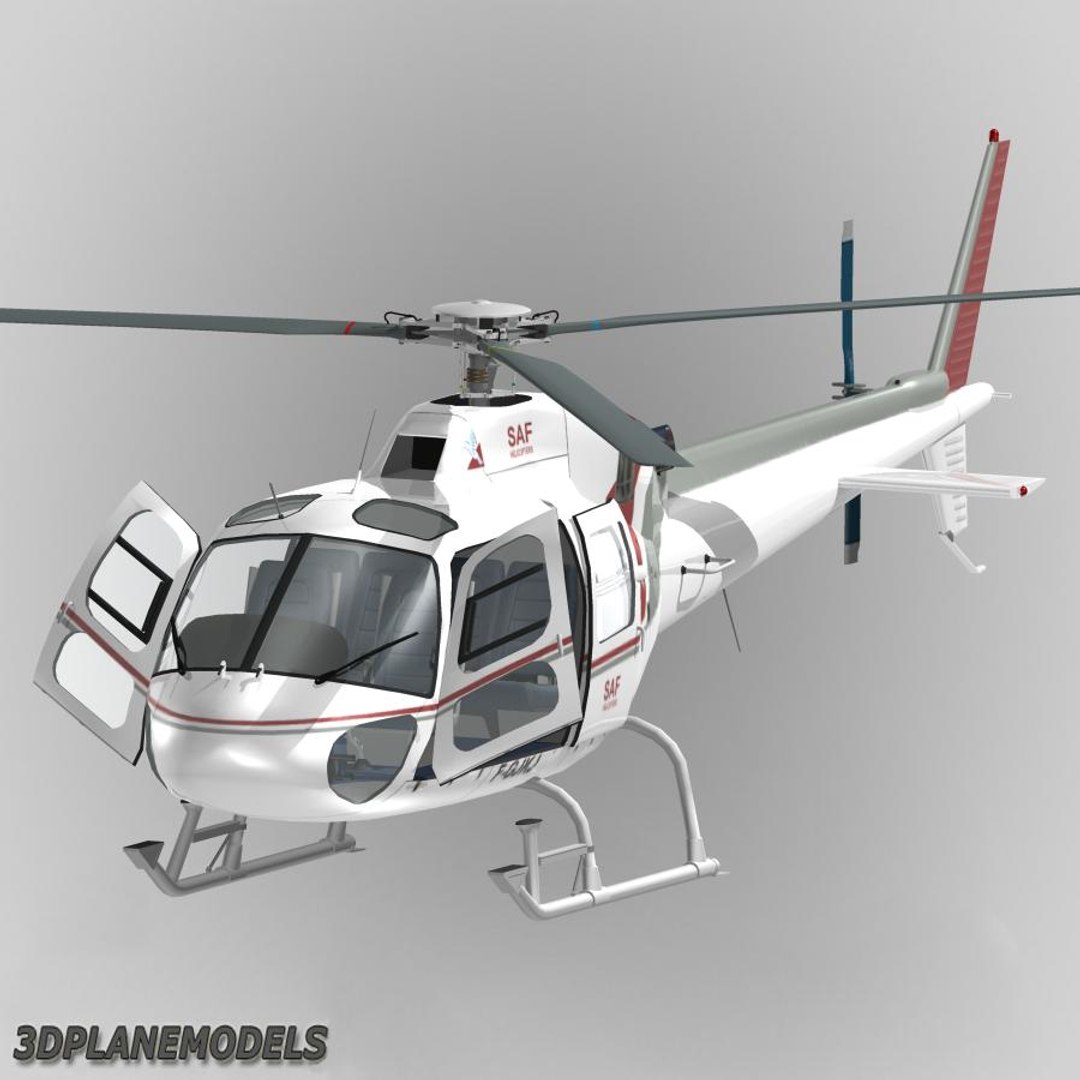 3d lwo eurocopter saf helicopters 355