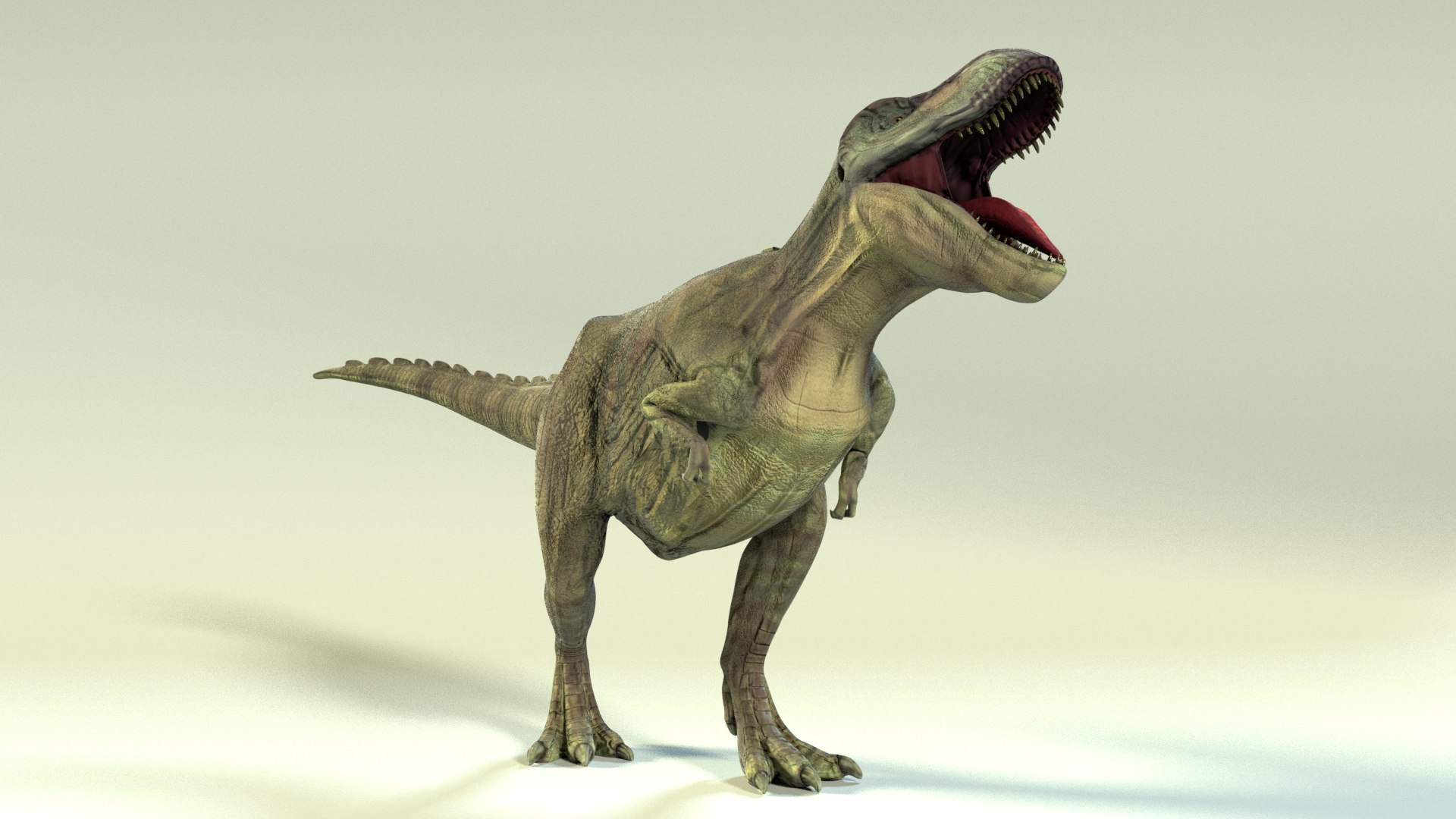 Rigged T-rex Animation 3D Model - TurboSquid 1372339