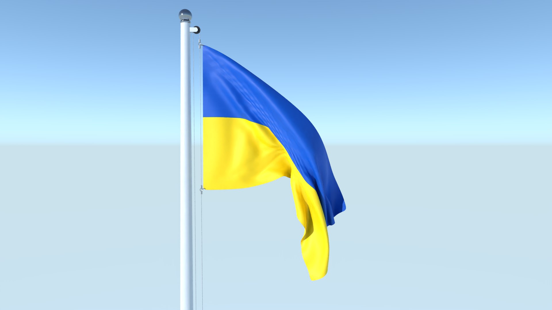 Animated Flag Of Ukraine Model - TurboSquid 1732898